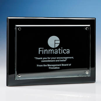 Wall & Display Plaques | Crystal Glass Centre